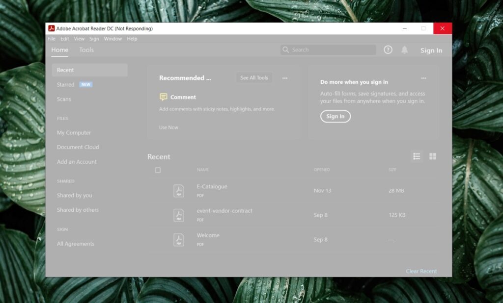 Adobe Acrobat Reader DC Not Responding - Try These Fixes