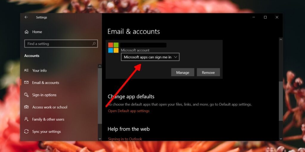 How to add alternative Microsoft account to Windows 10