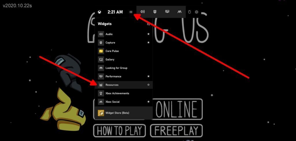 How to enable the Game bar task manager on Windows 10