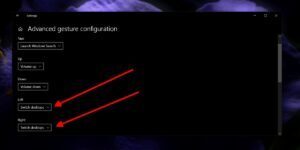 How to switch between virtual desktops with gestures on Windows 10