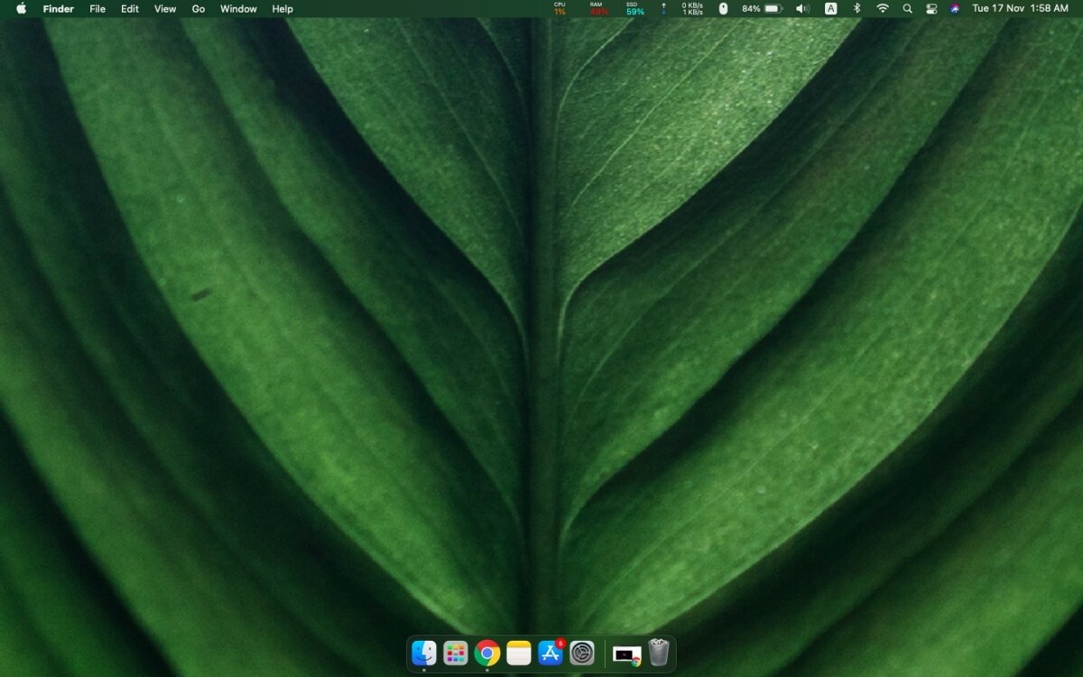 How to set a custom menu bar color on macOS Big Sur