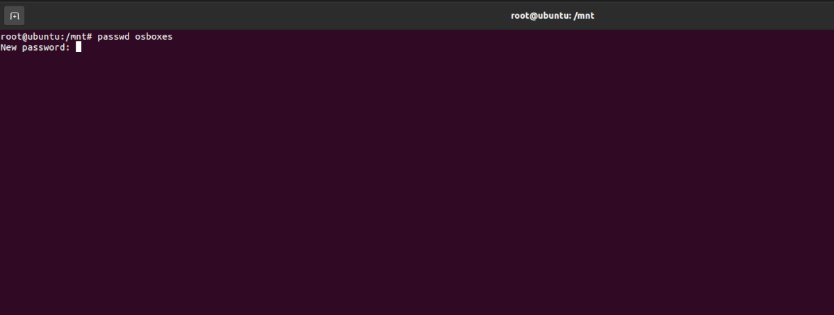 How To Reset Your Linux Password With The Ubuntu Live Disk