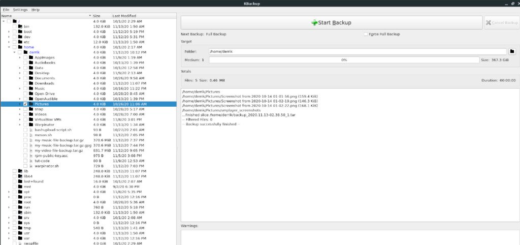 How to back up your photos on Linux