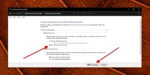 How to hide a computer from other computers on the network on Windows 10