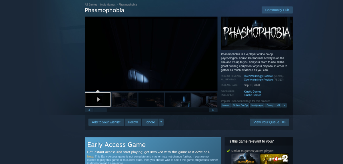 How to play Phasmophobia on Linux