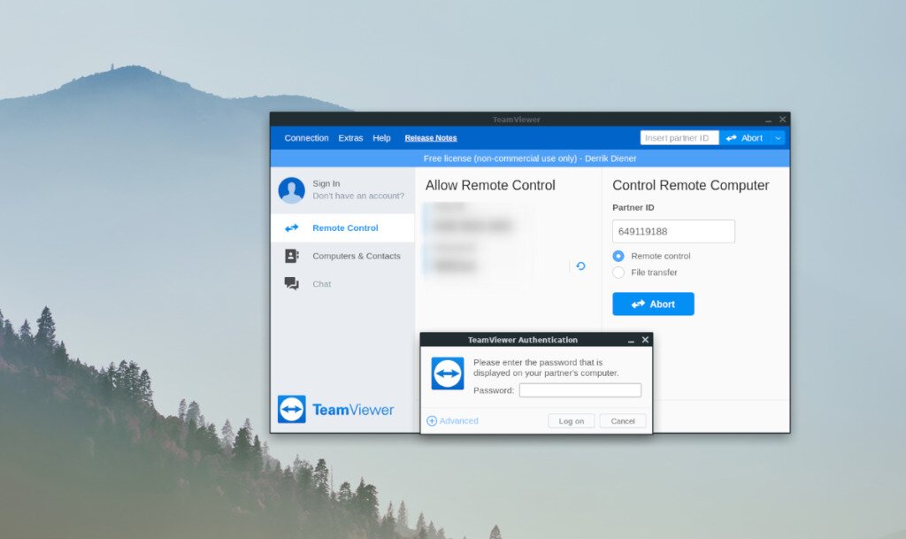 How to remote access Linux from a Linux system