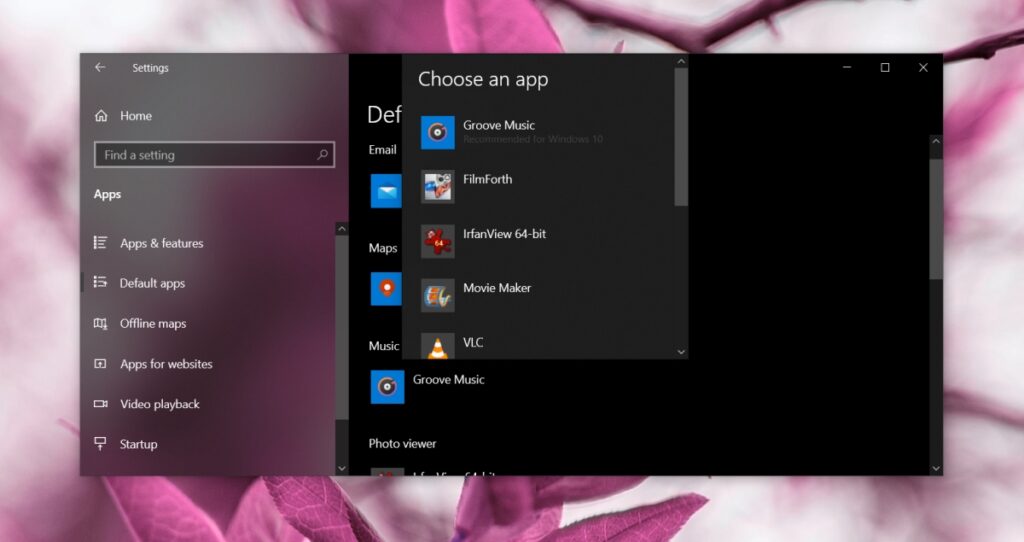 How To Change Default Programs In Windows 10 Youtube