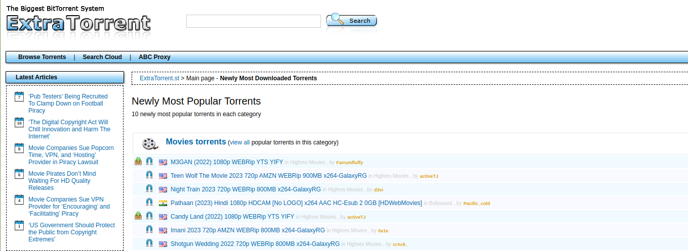10 Best Torrent Sites of 2023 | AddictiveTips