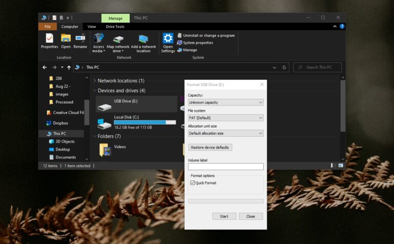 How to fix Please insert a disk into USB drive on Windows 10