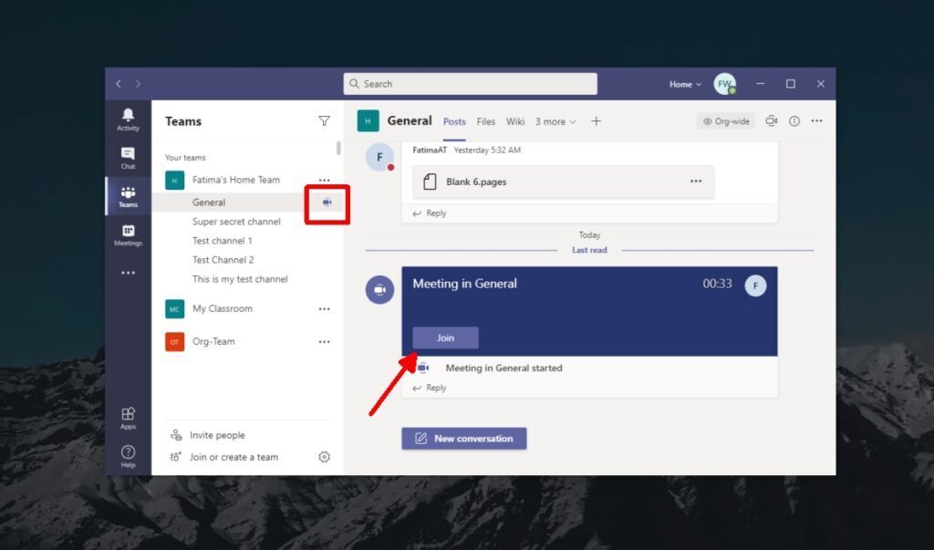 How to join a Microsoft Teams meeting
