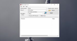 How to search text in multiple Office files on Windows 10