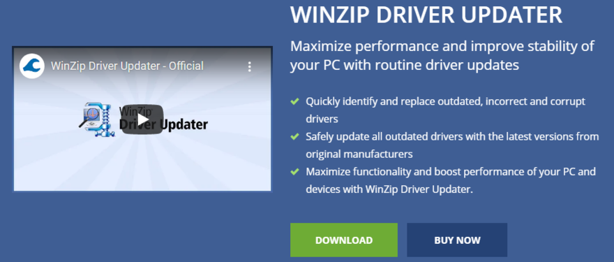 Winzip Driver Updater Product Key