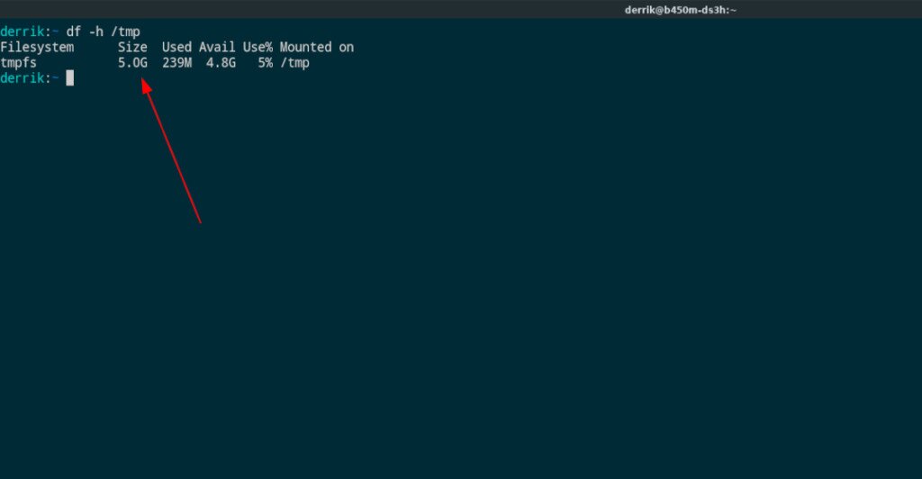 How to increase the size of the temp folder on Linux
