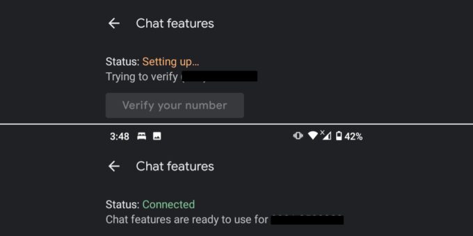 How to fix Google Chat Features status stuck at Setting Up
