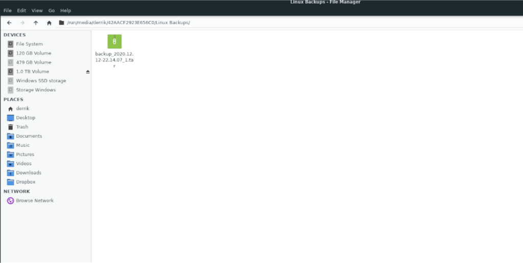 How to quickly back up your Linux home folder using Kbackup