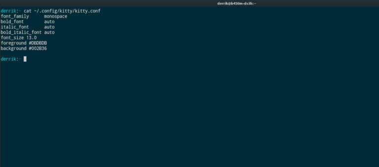 How To Install And Customize The Kitty Terminal Emulator On Linux