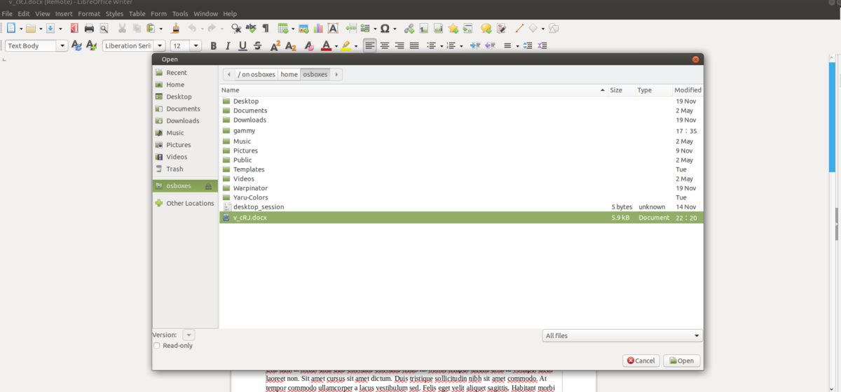 How To Convert Microsoft Word To Libre Office On Linux