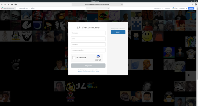How to install themes fast on Linux with Pling Store