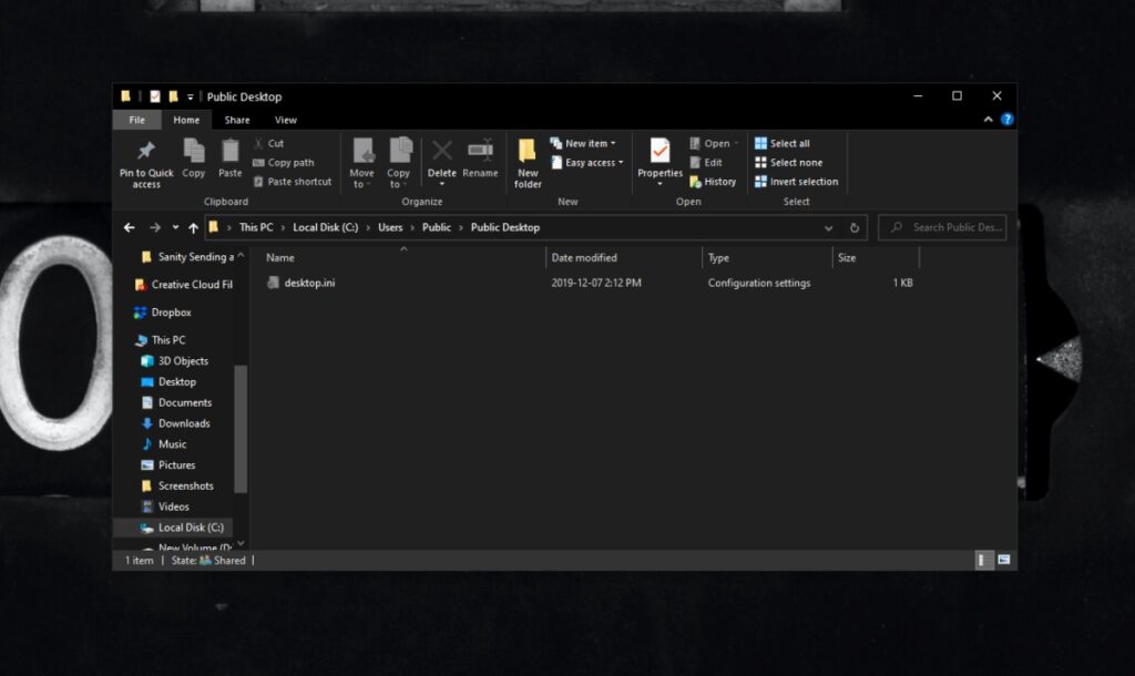 How to share a folder with all users on Windows 10