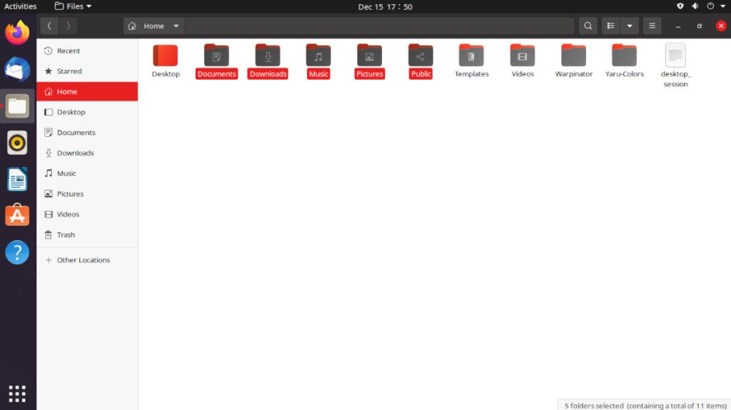 How to change the default Yaru Colors on Ubuntu
