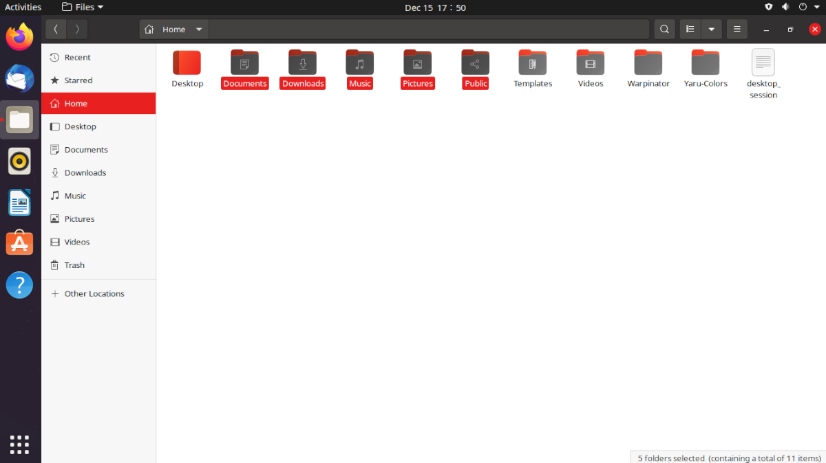 How to change the default Yaru Colors on Ubuntu