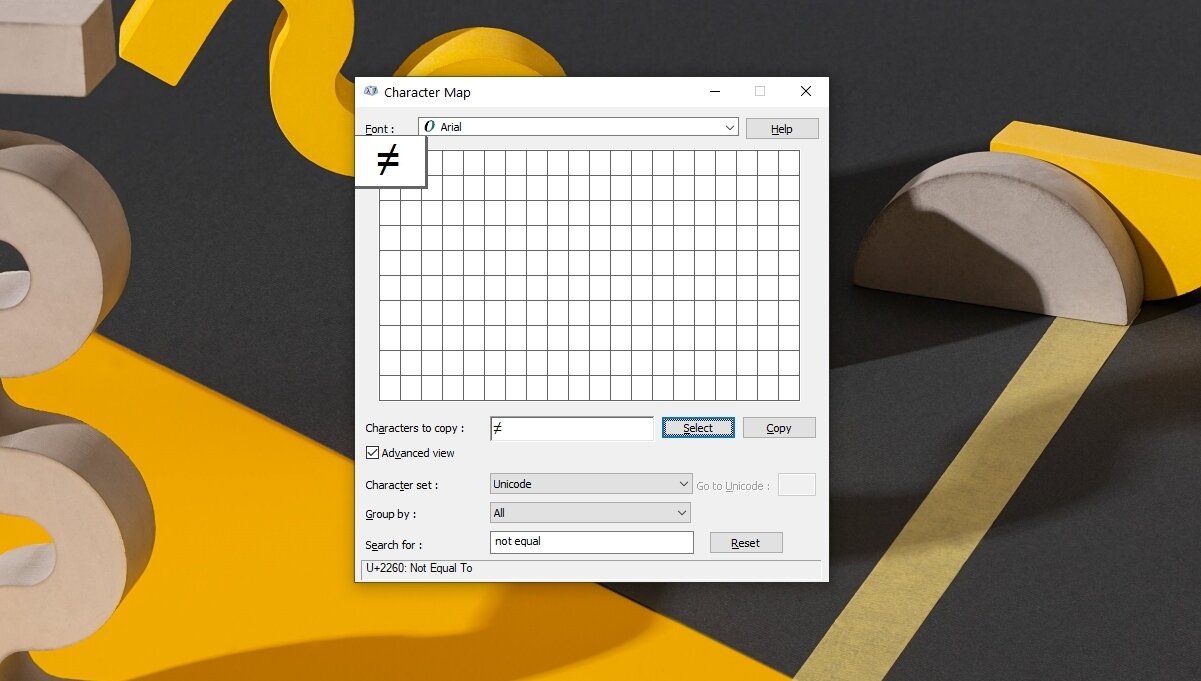Does Not Equal Sign - How to Type The Not Equal Symbol ( ≠ )