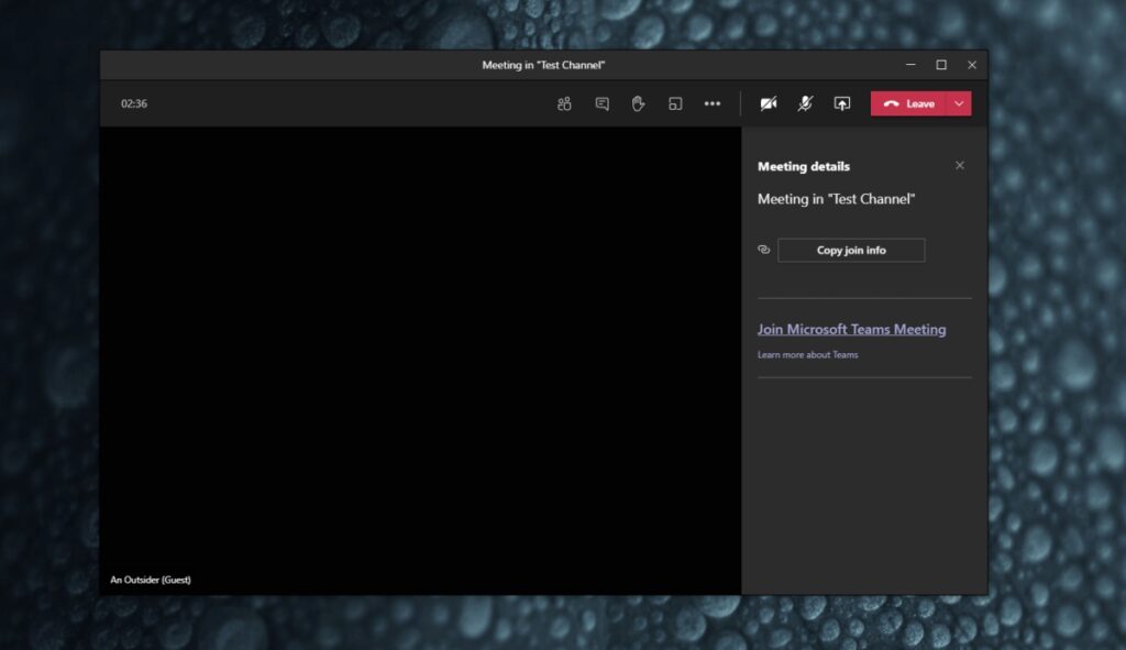 Microsoft Teams: Invite external users to meeting