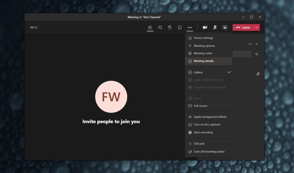 Microsoft Teams: Invite external users to meeting