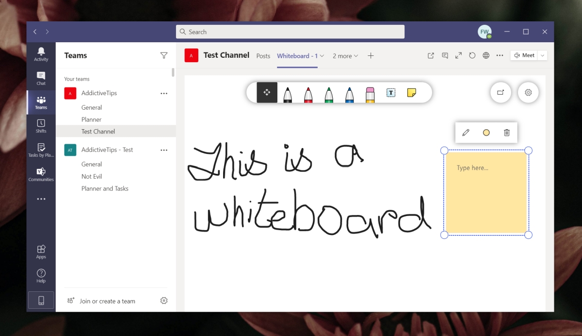 Microsoft Whiteboard App Now Available In Microsoft Teams Channels And ... Microsoft Whiteboard App Now Available In Microsoft Teams Channels And ...