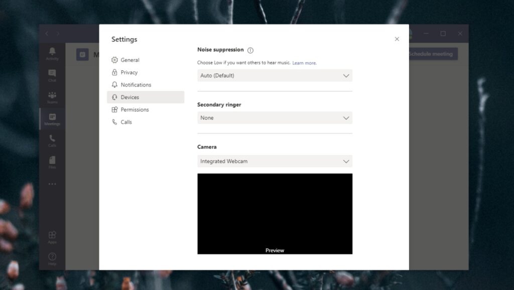 How to make a Microsoft Teams test call