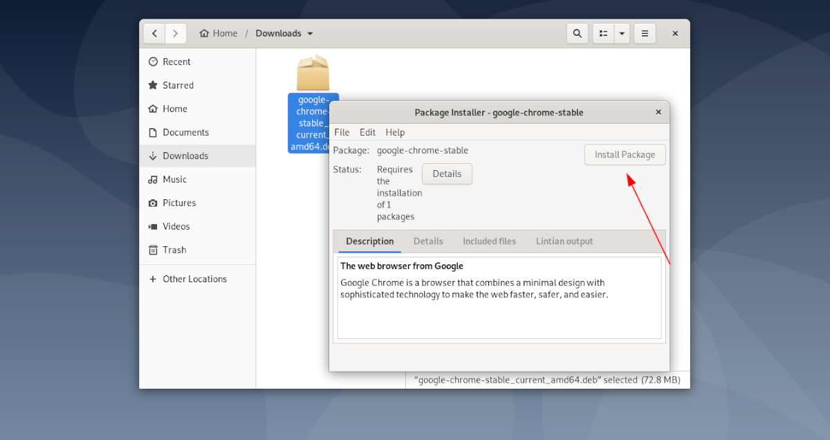Debian: install Deb file [Guide]