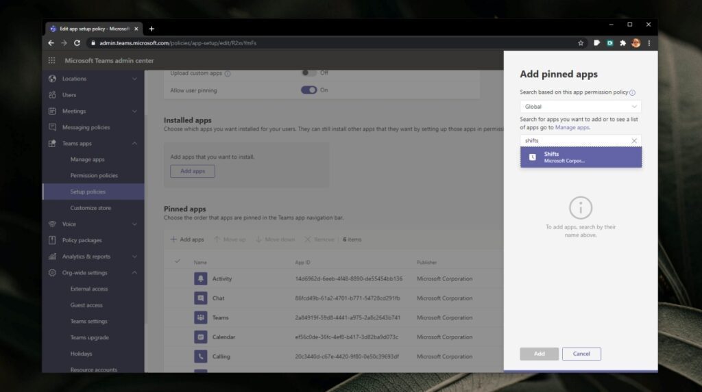 How to enable and use Microsoft Teams Shifts