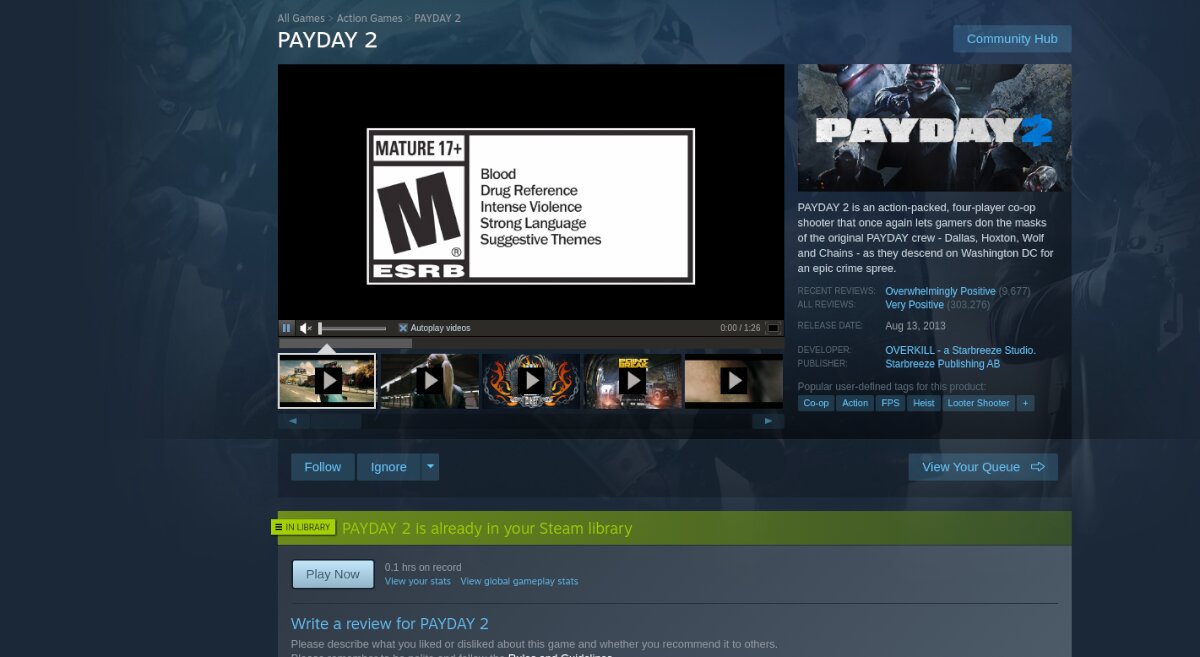 How to play Payday 2 on Linux