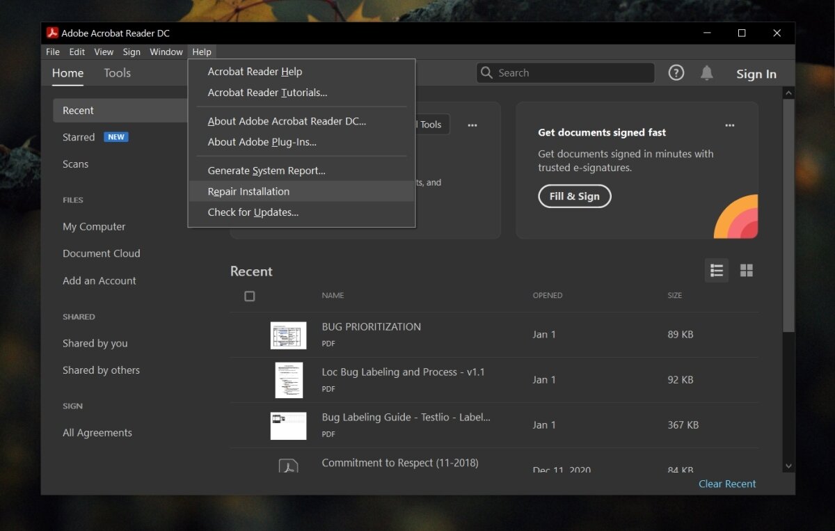 Can't Print PDF With Adobe Reader on Windows 10 (SOLUTIONS)