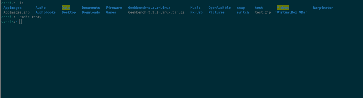 Ubuntu Remove Directory From Terminal Or File Manager