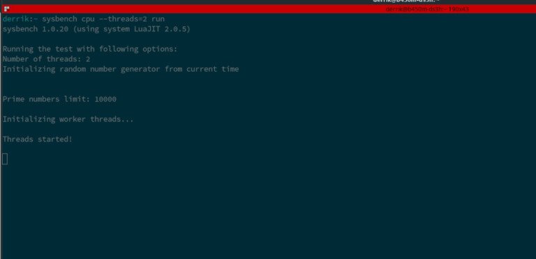 How to use a Linux CPU benchmark tool