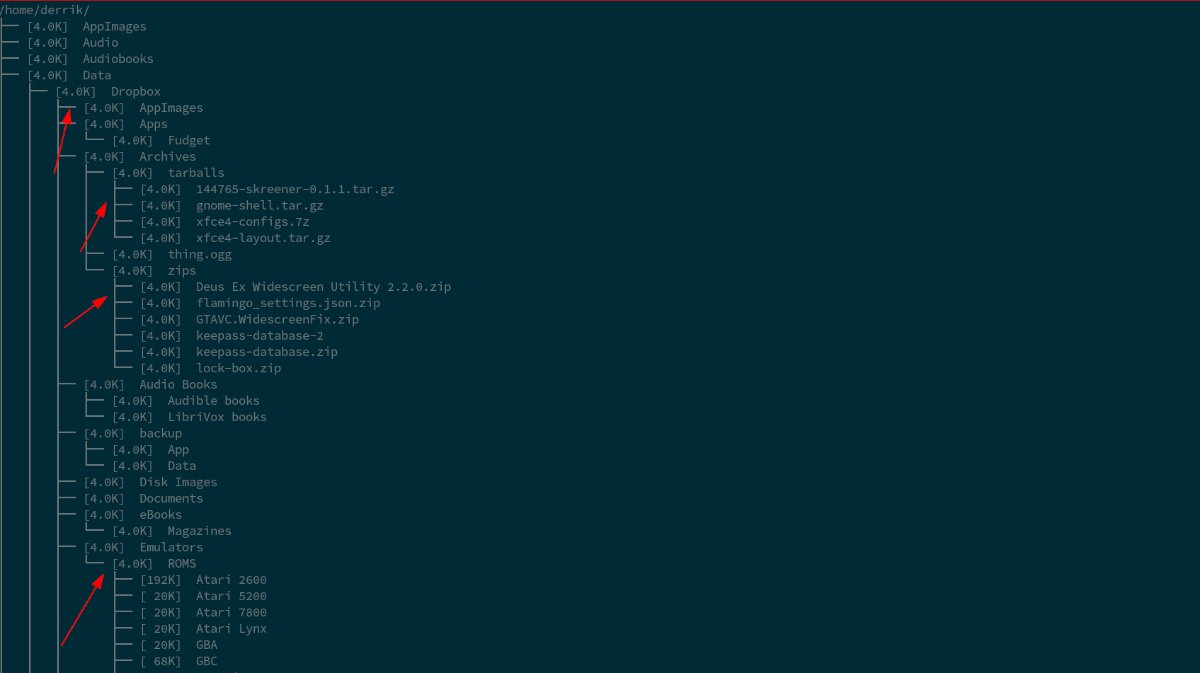 How to find Linux directory size