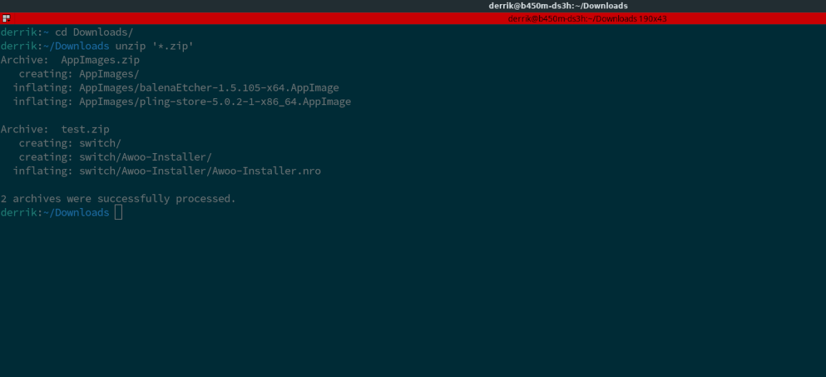 How To Use Unzip Command In Linux