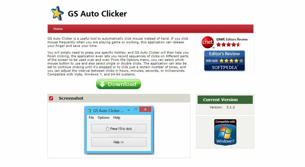GS Auto Clicker: How to Download + Quick Review