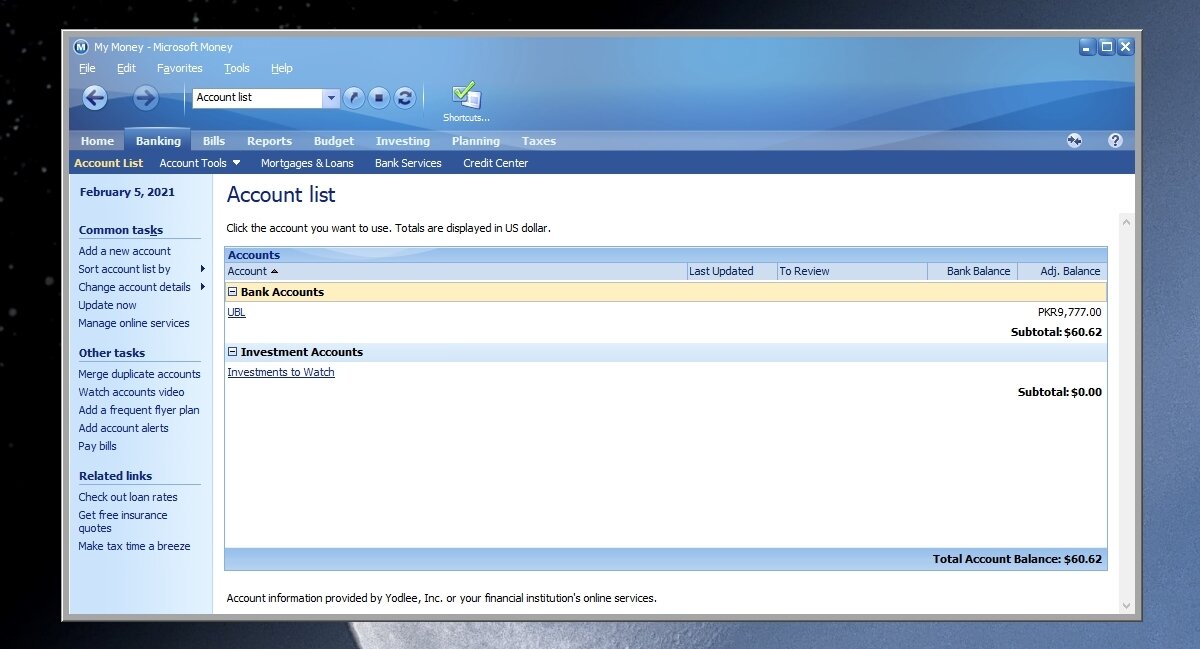 Microsoft Money: How to Use the Original Money App on Windows 10