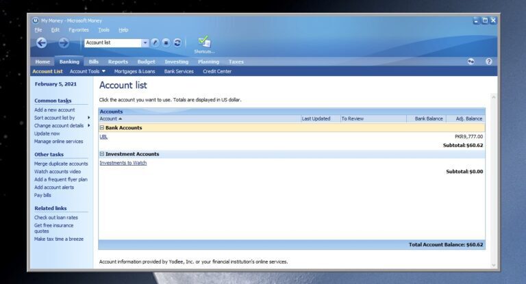 Microsoft Money: How to Use the Original Money App on Windows 10