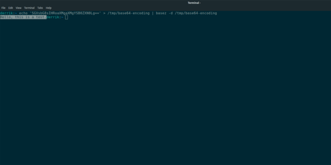 How to: Base64 decode on Linux