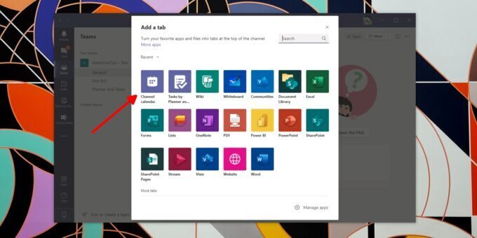 How to create and use a Microsoft Teams Calendar