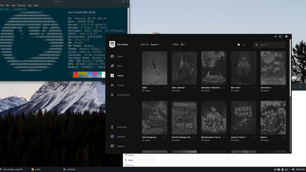 How to use the Epic Store on Linux