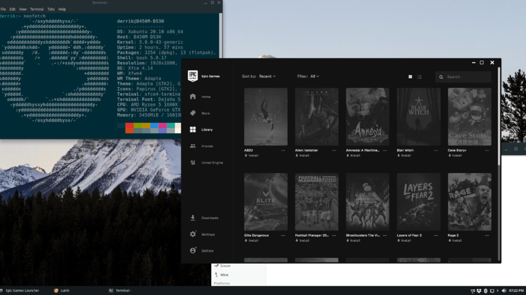 How to use the Epic Store on Linux