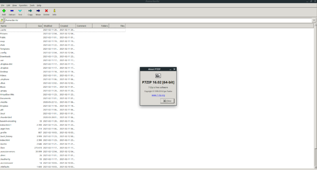 7zip: Ubuntu installation [Guide]