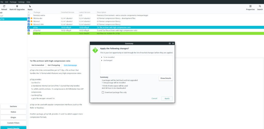 7zip: Ubuntu installation [Guide]