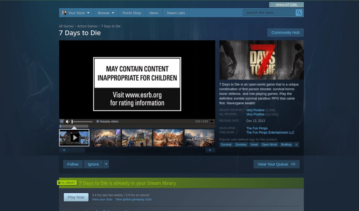 How to play 7 days to die on Linux