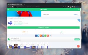 How to download the Microsoft Teams APK file