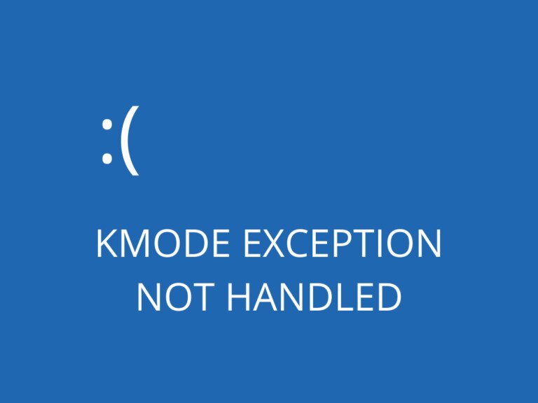 KMODE EXCEPTION NOT HANDLED: 14 Working Solutions (Tested)